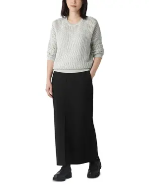 Eileen Fisher Crewneck Wool Sweater