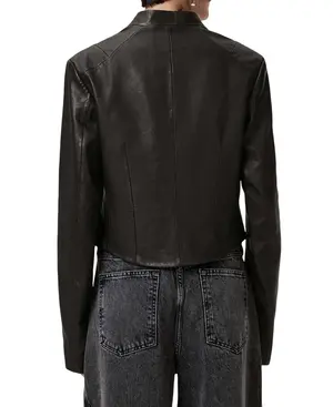 ALLSAINTS Sadler Leather Biker Jacket