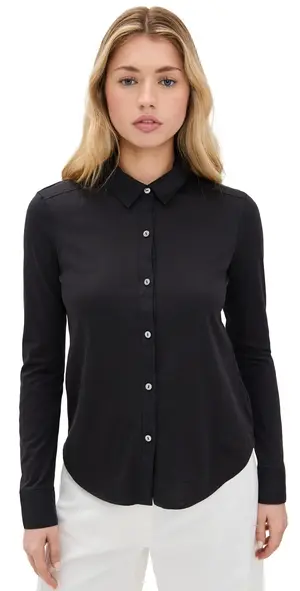 Women's Black Buttons