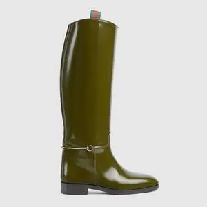 Gucci Horsebit Leather Boots
