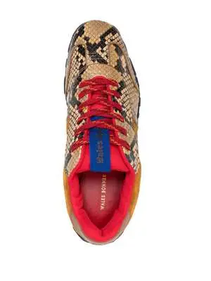 WALES BONNER Snakeskin-effect Sneakers