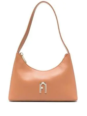 Furla Diamante Shoulder Bag - Brown