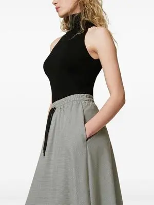 TWINSET Logo-plaque Knit Top