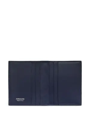 FERRAGAMO Gancini Crocodile-embossed Card Holder
