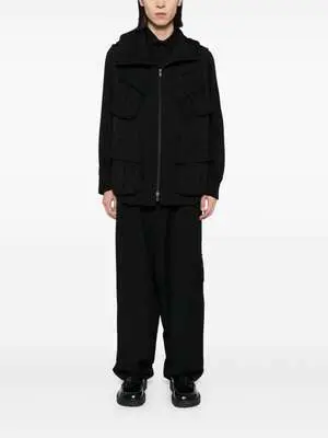 Yohji Yamamoto Tuck Tab Trousers