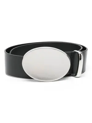 Isabel Marant Leonie Leather Belt - Black