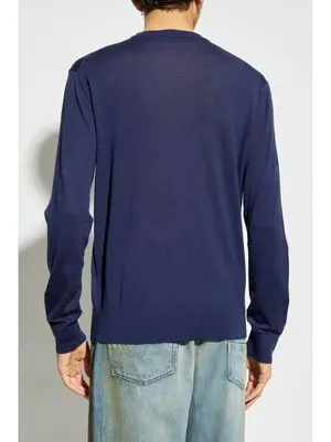 DIESEL® K-garth Wool Jumper - Blue