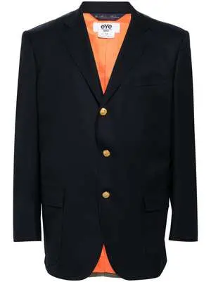 Junya Watanabe Notched Lapel Checked Blazer