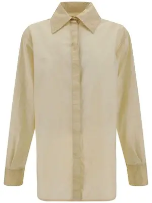 QUIRA Cotton Shirt - Neutrals