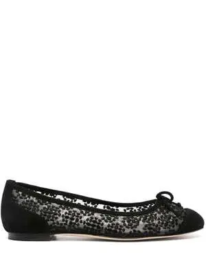 Manolo Blahnik Lace Flats For Women