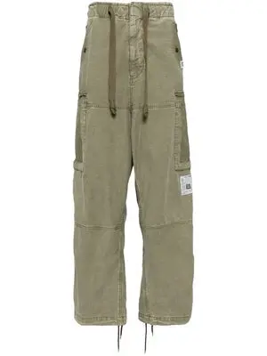Mihara Yasuhiro Cotton Cargo Pants - Green