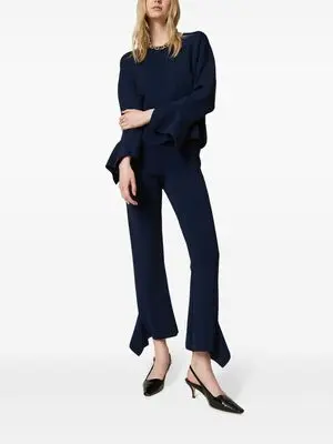 TWINSET Ruffle-detail Trousers