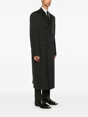 Gucci Ancora Embroidered Wool Coat