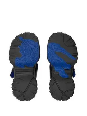 Burberry Pebbled Leather Sandals