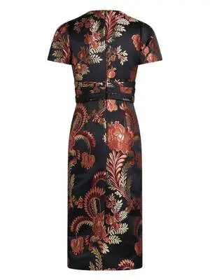 Etro Jacquard Midi Dress