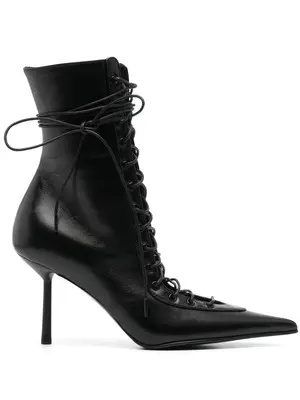 LE SILLA 85mm Leather Boots