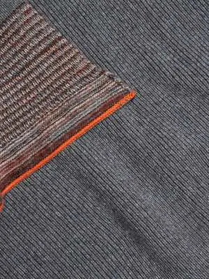Etro Ribbed-knit Midi Dress - Grey