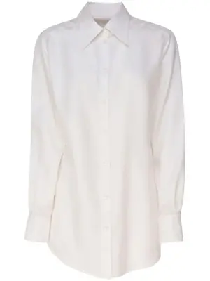 Dolce & Gabbana Long-sleeve Silk Shirt