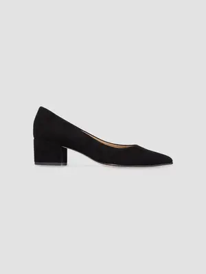 Bernardo Milie Block Heel Pumps - Black