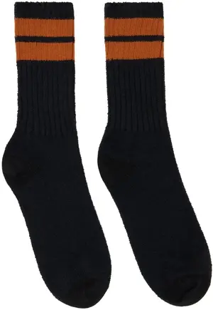 Zegna ZEGNA Cotton Blend Socks - 001 - Nero Unito