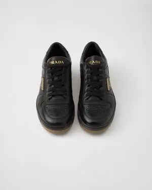 Prada Downtown Nappa Leather Sneakers