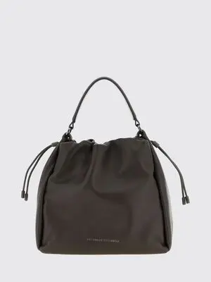 Brunello Cucinelli Leather Bucket Bag - Brown