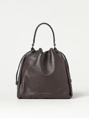 Brunello Cucinelli Brunello Cucinelli Drawstring Bag Dark