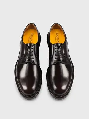 DOUCAL'S Leather Brogue Shoes - Brown