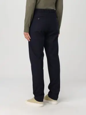MYTHS Tailored Trousers With Drawstring Waist - Navy