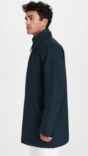 Nn07 Blake Coat - Navy Blue