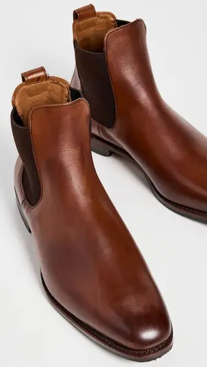 Allen Edmonds Liverpool Chelsea Boots - Dark Chili 617