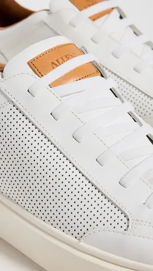 Allen Edmonds Oliver Leather Sneakers - White 100