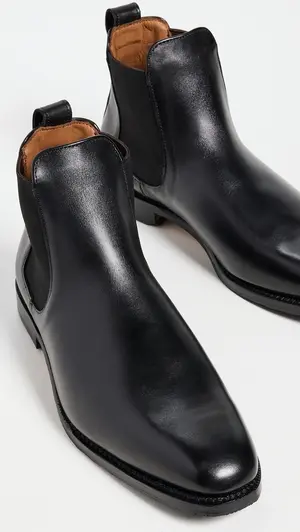 Allen Edmonds Liverpool Chelsea Boots - Black 001