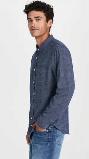 Rails Wyatt Shirt - Navy Etch
