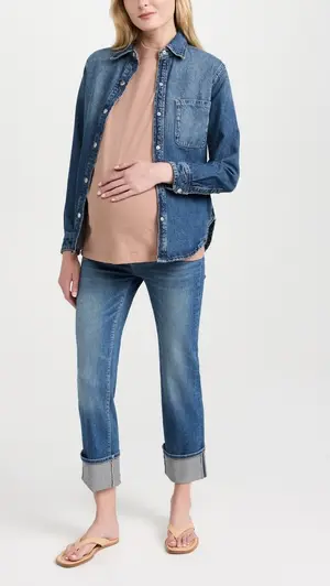 DL1961 Patti Straight Maternity Jeans