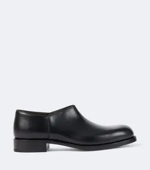 THE ROW Nobilis Leather Ankle Boots