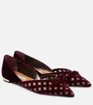 Women's Aquazzura Pointed Toe Flats
