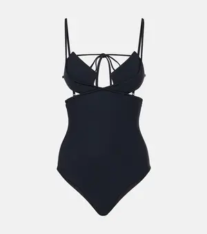 NENSI DOJAKA Cutout Swimsuit - Black