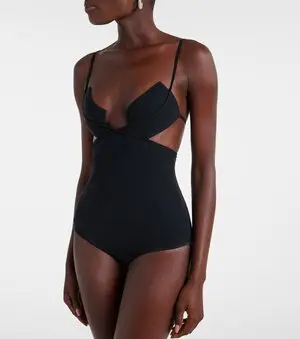 NENSI DOJAKA Cutout Swimsuit - Black