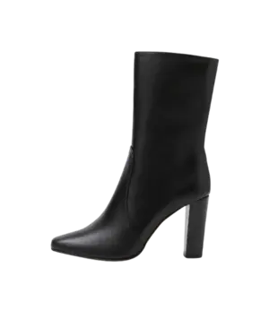 Veronica De Piante Gaia Heeled Ankle Boots In Leather