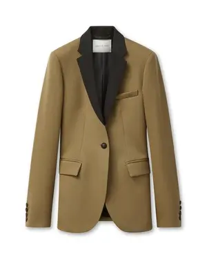 Veronica De Piante Astrid Jacket In Wool Twill