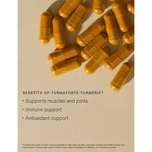 WILD NUTRITION Organic Turmaforte Turmeric Supplements 60 Capsules