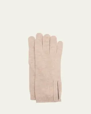 Brunello Cucinelli Cashmere Gloves - Light Beige