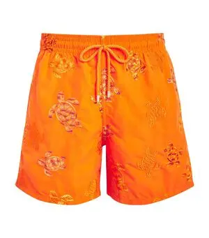 Vilebrequin Embroidered Turtle Swim Shorts