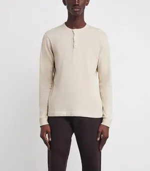 Citizens Of Humanity Cotton Henley T-shirt
