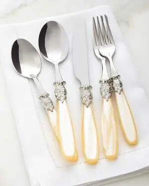 Neiman Marcus 20-piece Paris Flatware Service - Pearl Ivory