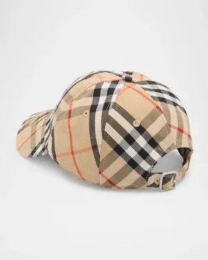 Burberry Vintage Check Baseball Cap