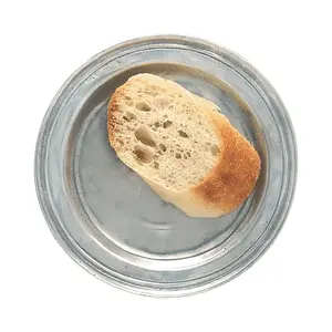 MATCH Narrow Rim Bread Plate - Pewter