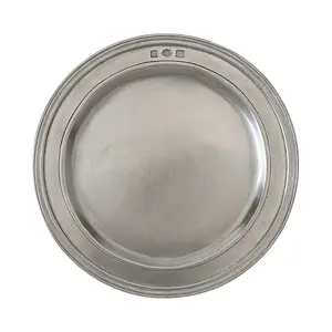 MATCH Gianna Bread Plate - Pewter