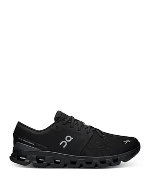 On X 4 Athletic Sneakers - Black Eclipse
